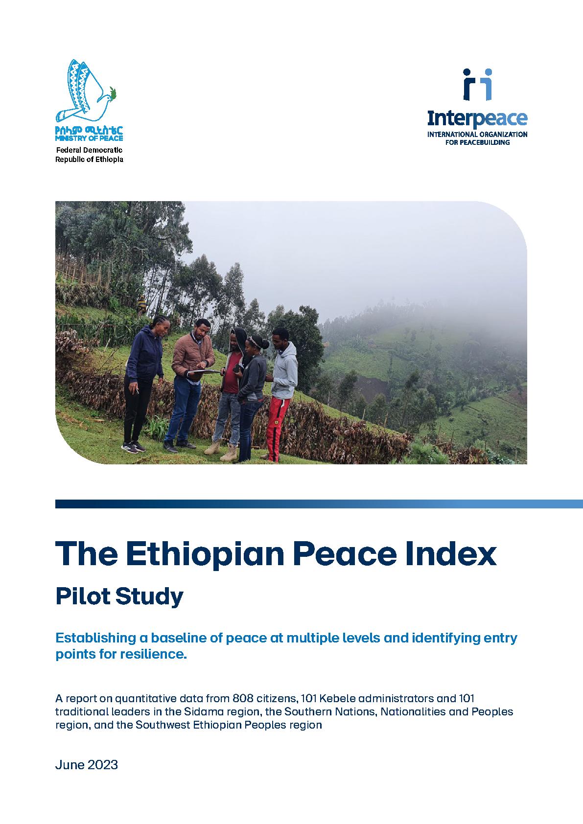The Ethiopian Peace Index Pilot Study