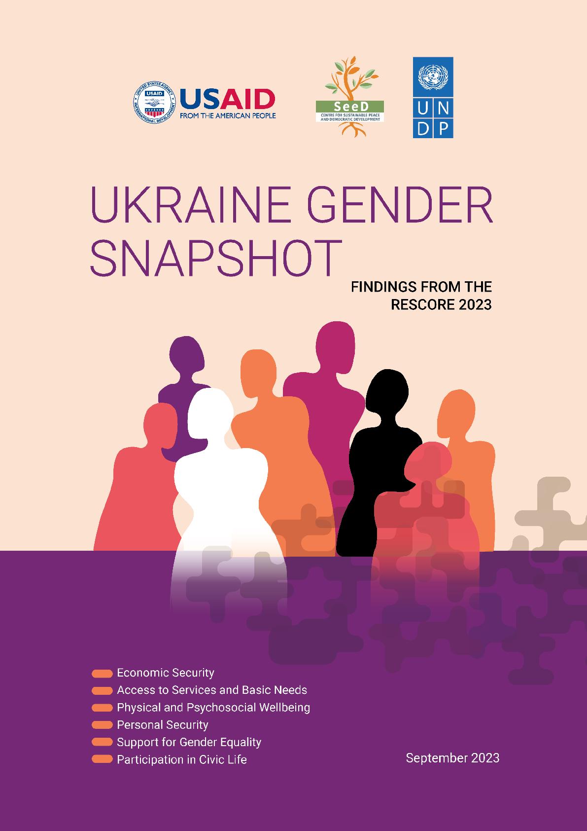 Ukraine Gender Snapshot 2023